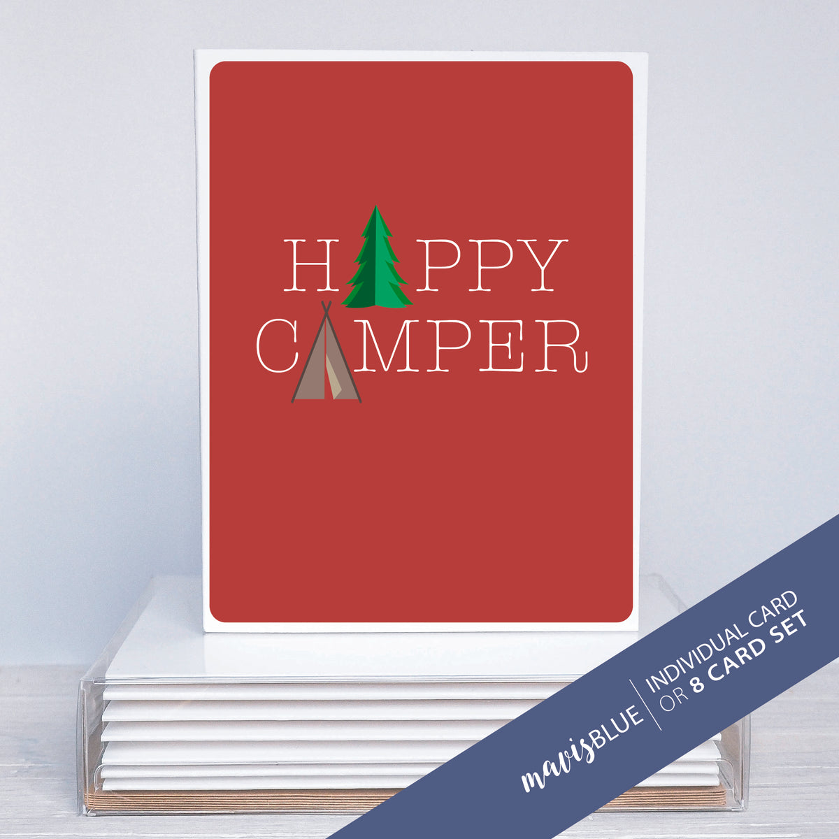 mavisBLUE | happy camper – mavisBLUE paper goods